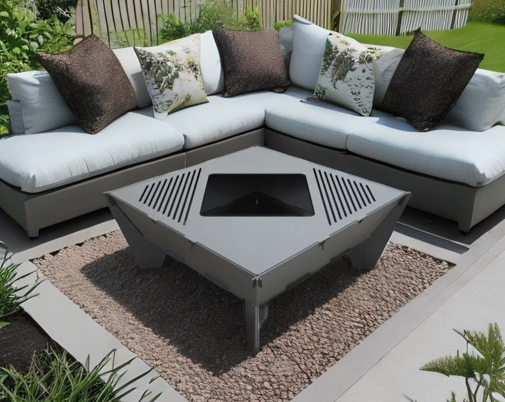 Wide Coffee Fire Pit | Dwelling Outdoors