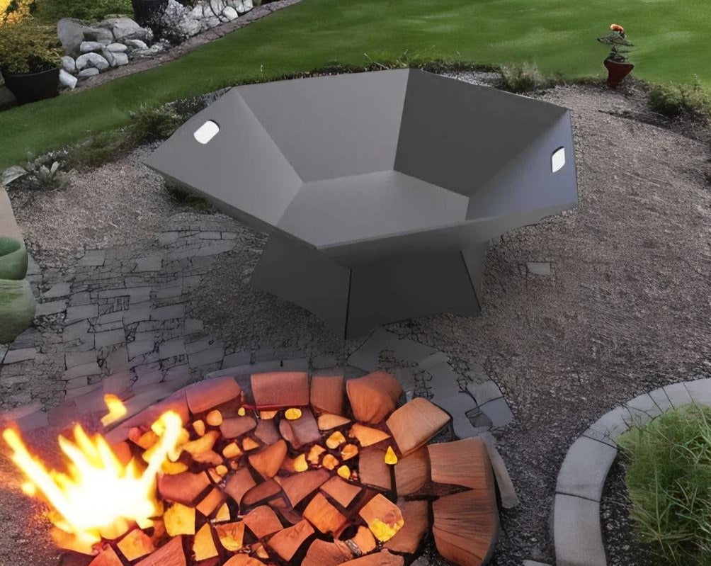 Hexagon II Fire Pit | Dwelling Outdoors
